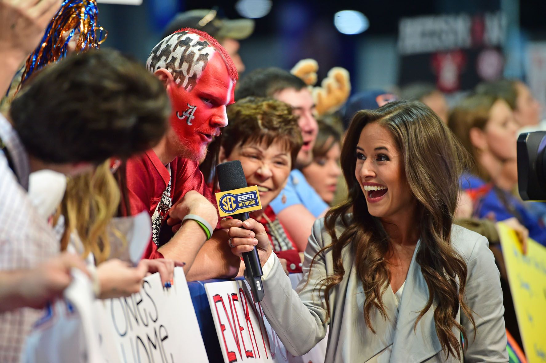 Taking the field: Kaylee Hartung is getting the scoop for ESPN - inRegister