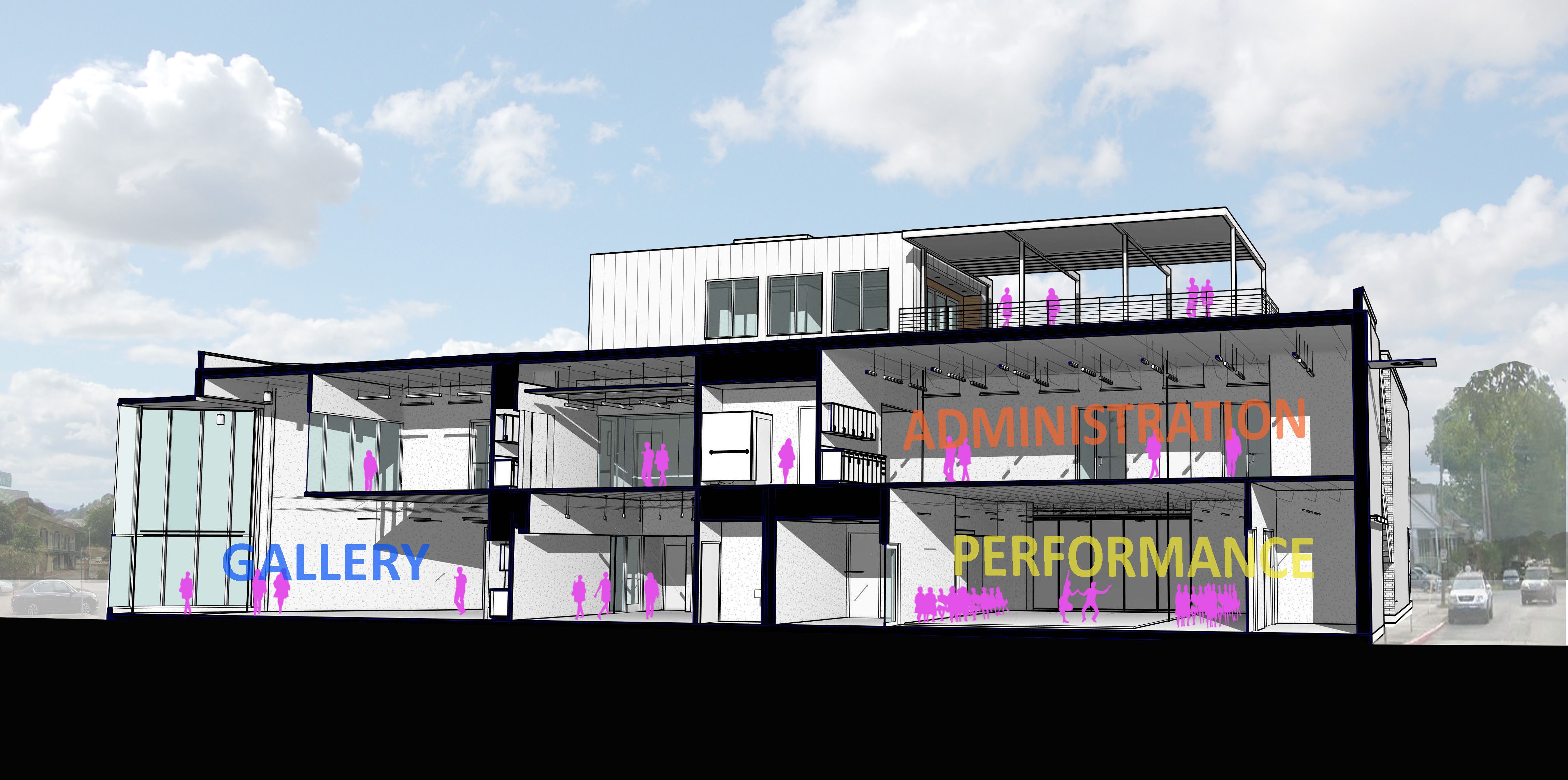 Taking shape: The Triangle Building downtown will be transformed into ...