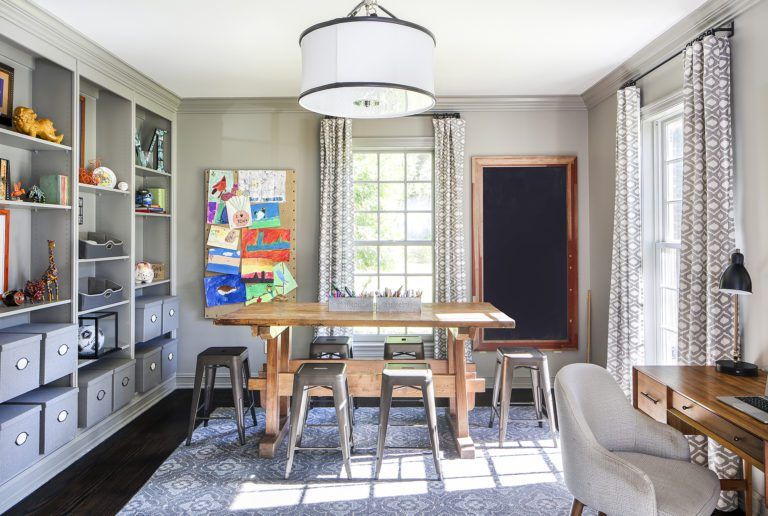 True Colors: The vibrant interiors of the Malones' home reflect their ...