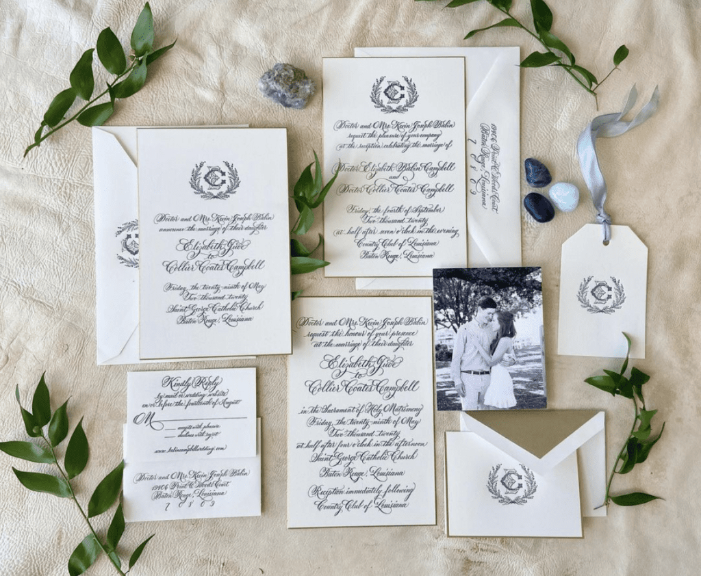 Hands-on details for holiday cards with Paperwhite Stationery Boutique ...