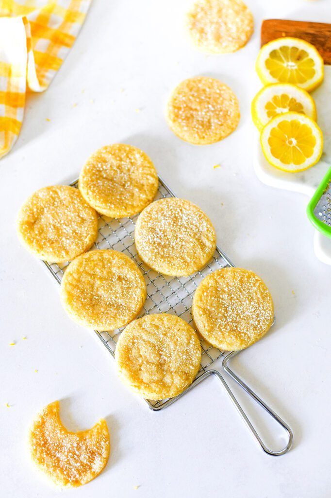 This lemon drop cookie recipe is a tart and tasty treat - inRegister