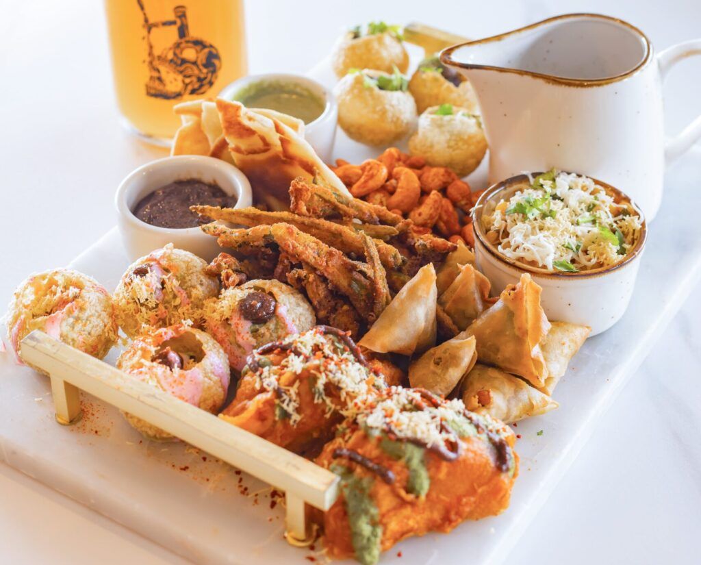 Dish: Tap 65's Indian Street Food Board - inRegister