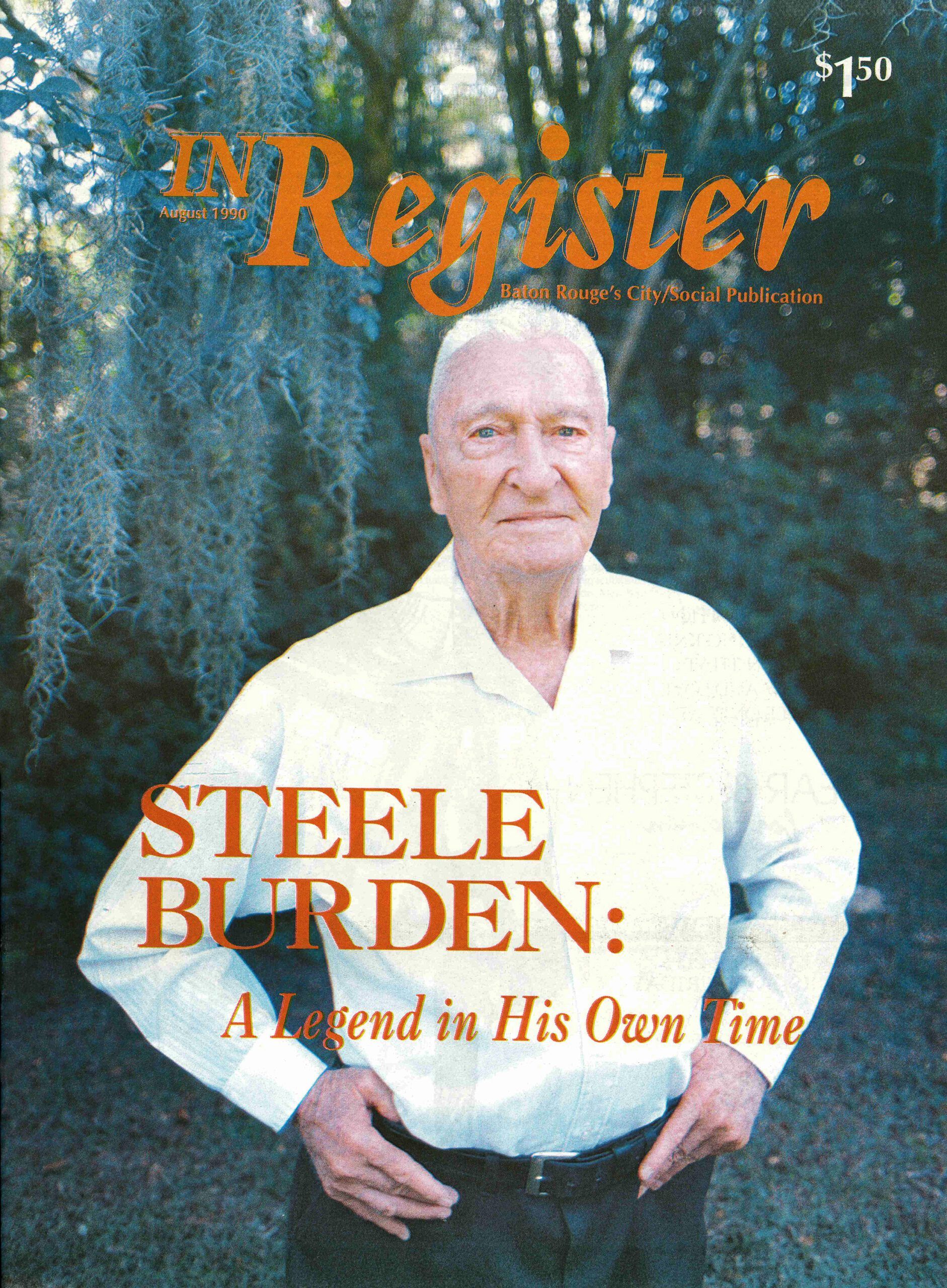 From the archives: The lasting legacy of Steele Burden - inRegister