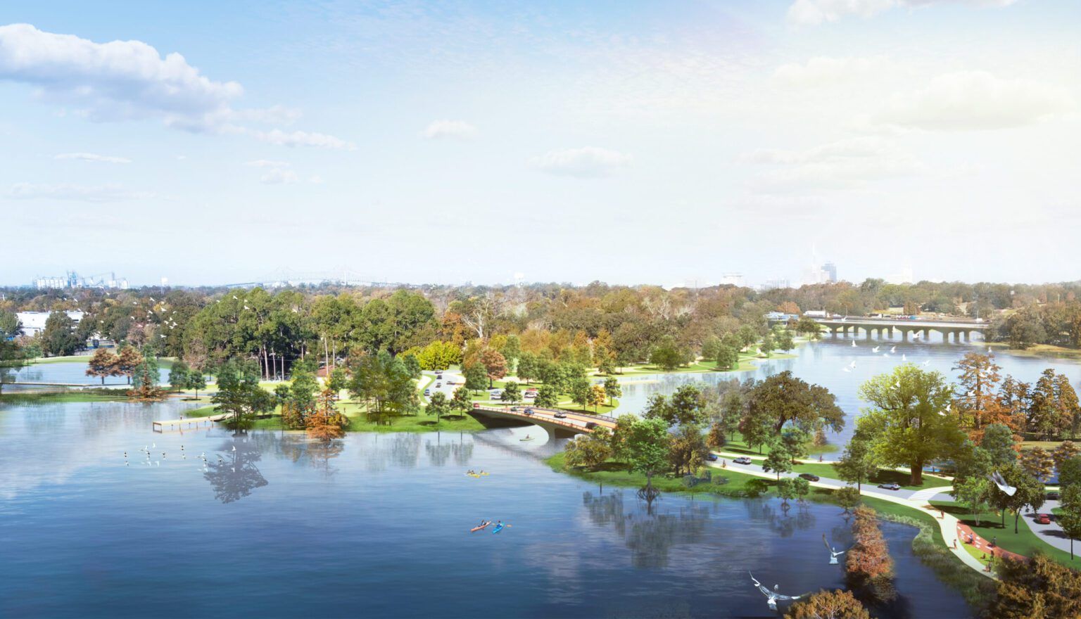 The first phase of the University Lakes improvement project kicks off ...