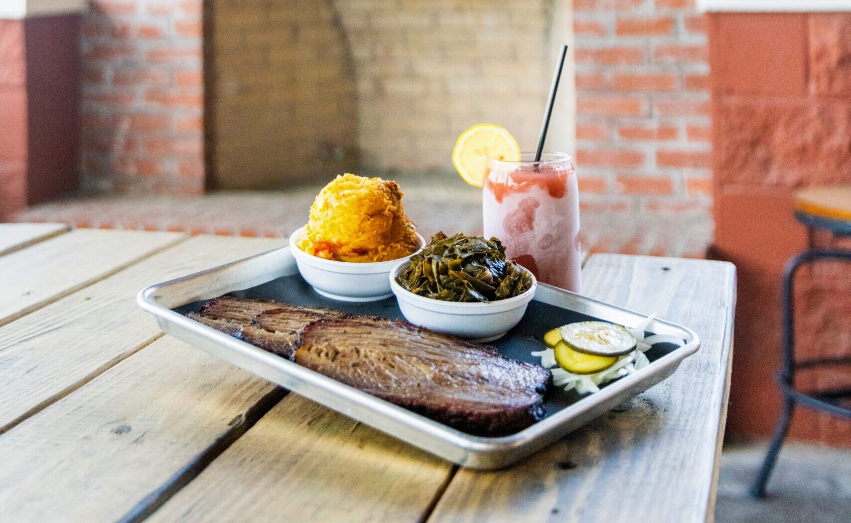 Dish: Unleaded BBQ's Brisket Combo - inRegister