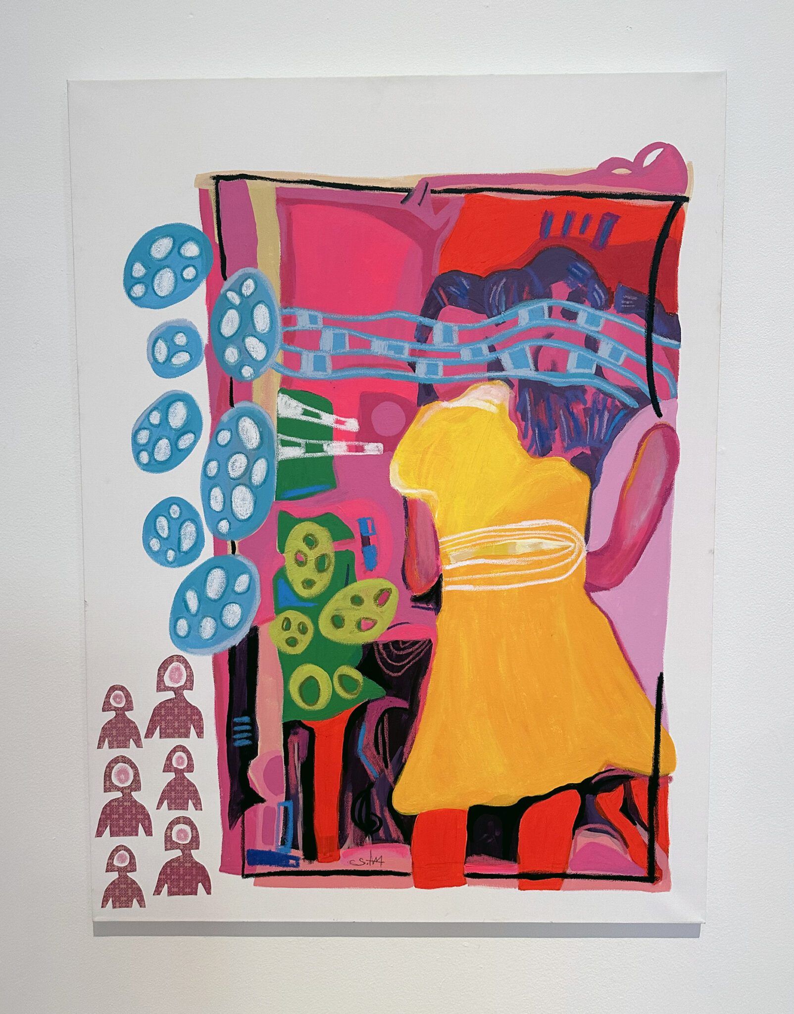 Sarah Amacker's vivid artwork provides insight into the psyche of women ...