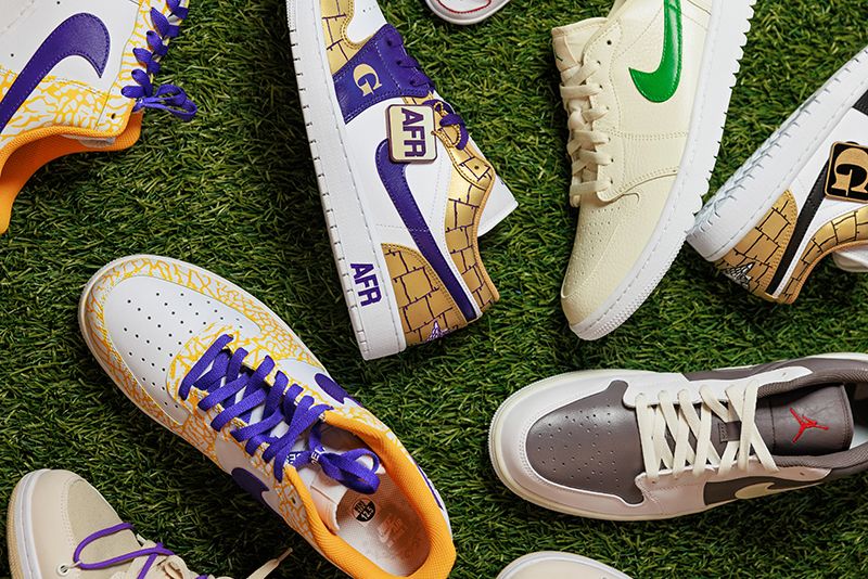 Get custom kicks like the LSU athletes from this local footwear ...