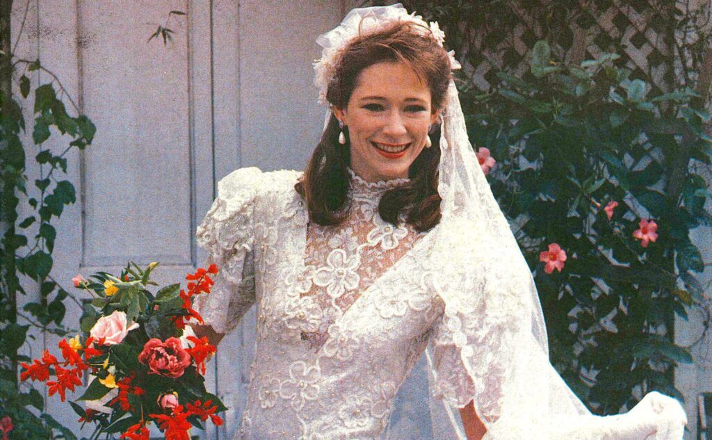 A look at the wedding that graced inRegister's cover in January 1990 ...