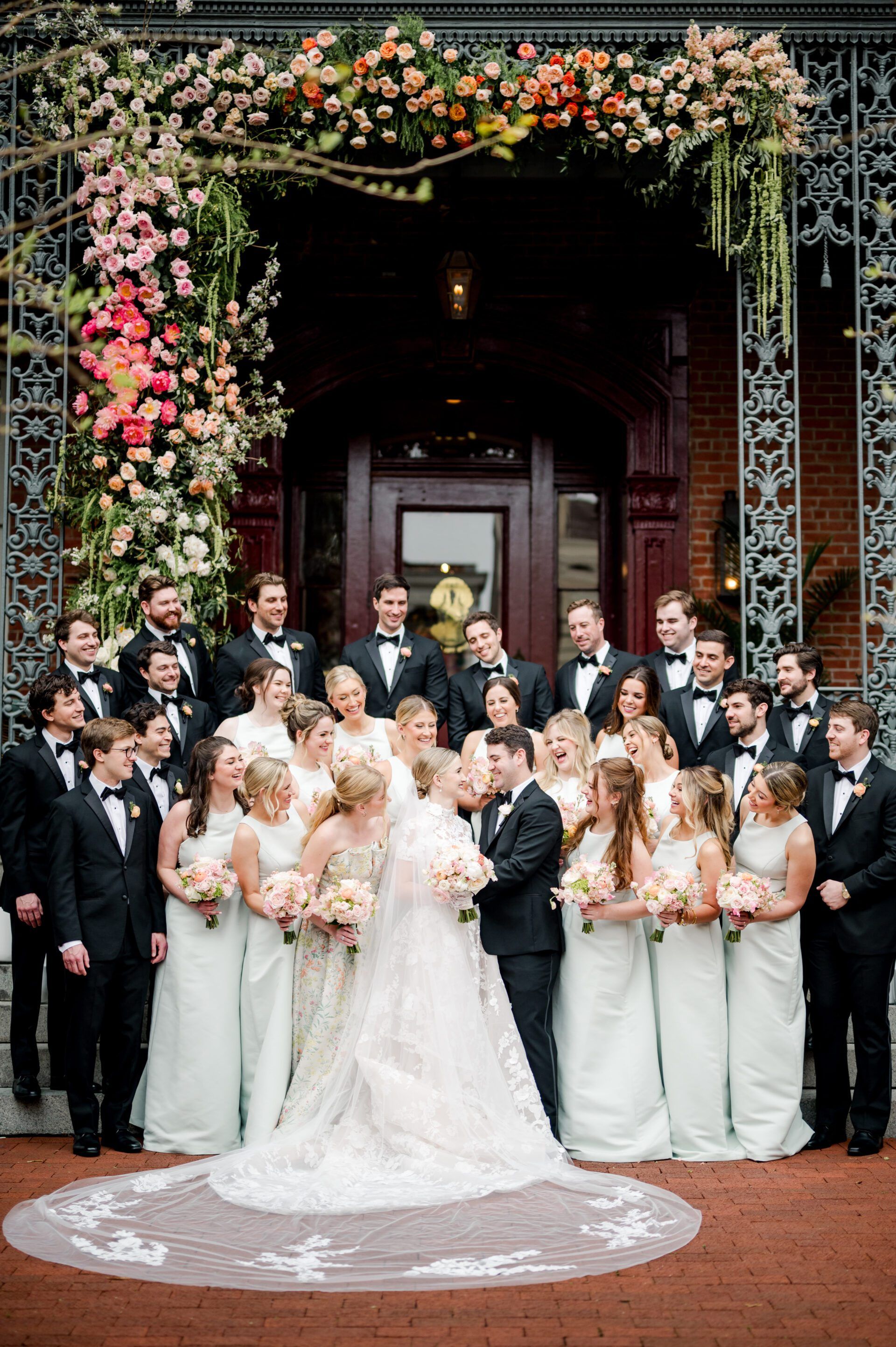 Elise McCanless and Connor Fields said ‘I do’ with a stylish New ...