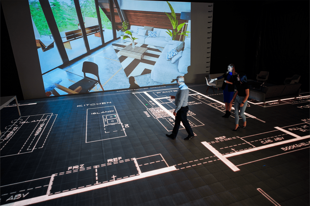 New technology offers life-size, walkable blueprints - inRegister