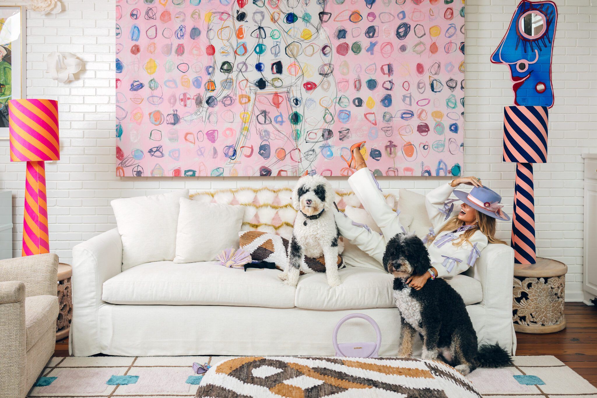 Fashion designer and artist Martha Gibbs' bold creativity shines in her ...