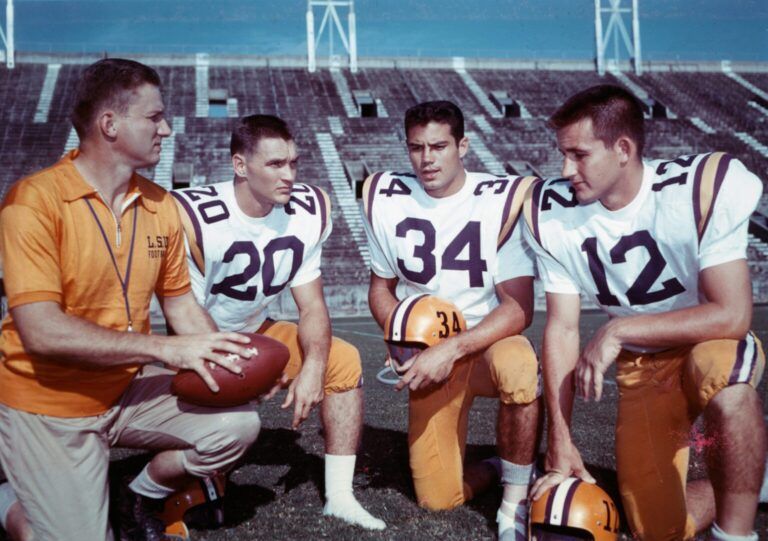 Kick off the next gameday with a visit to this Billy Cannon exhibit ...