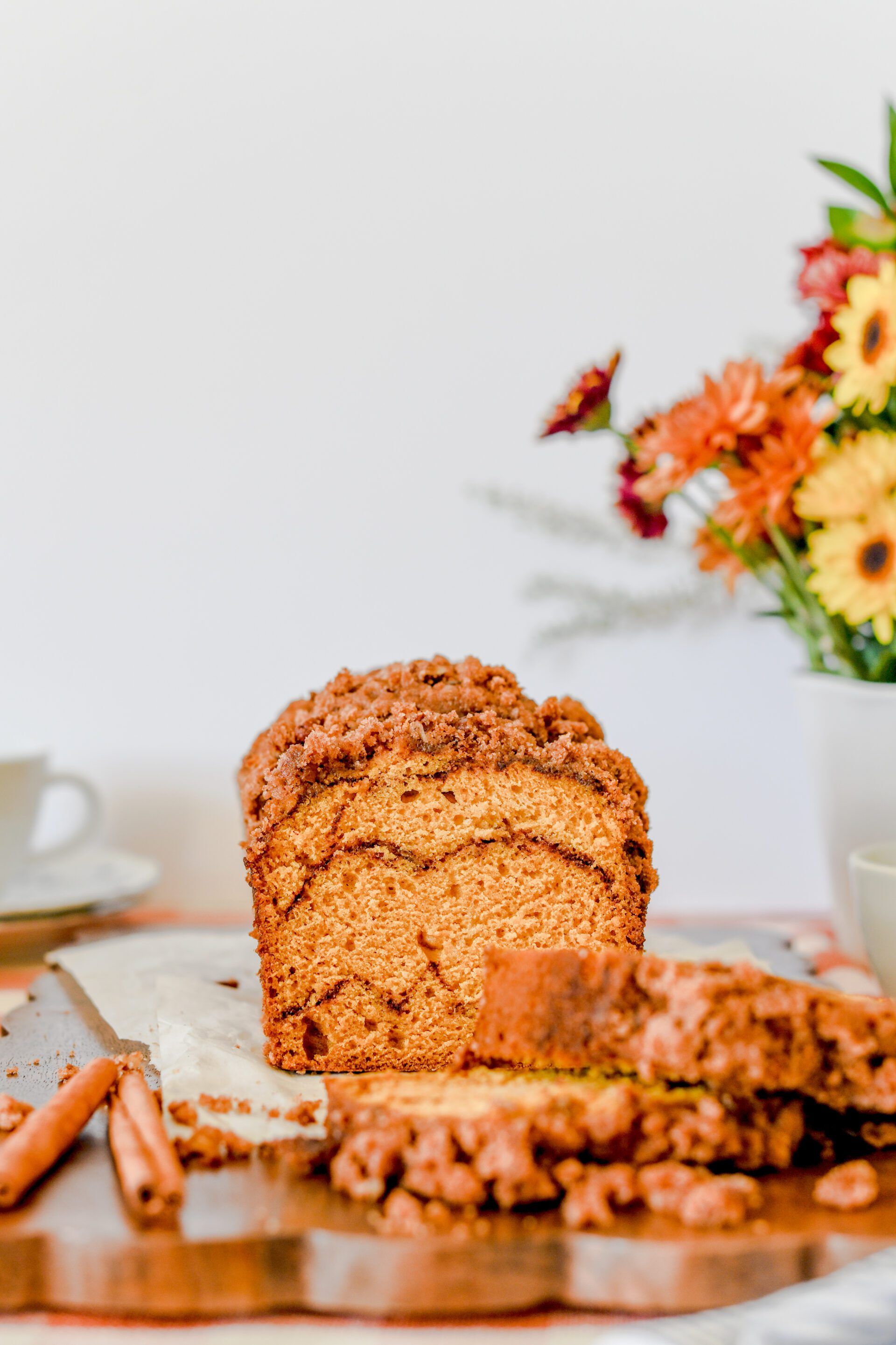Lean into the season with this Pumpkin Snickerdoodle Loaf - inRegister